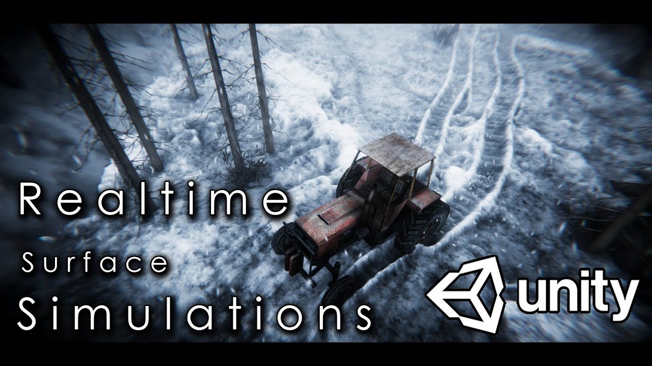 Unity - Realtime Surface Simulations [Demo Showcase]