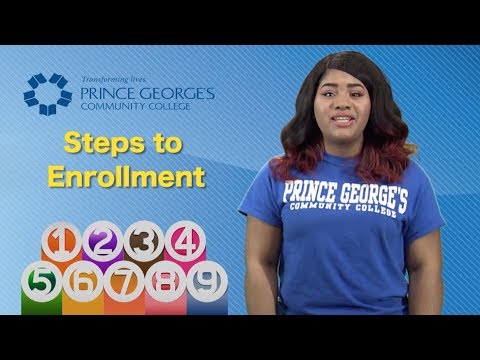 PGCC Steps to Enrollment - Register Today!