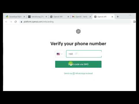 Learn how to sign up for ChatGPT in this quick tutorial