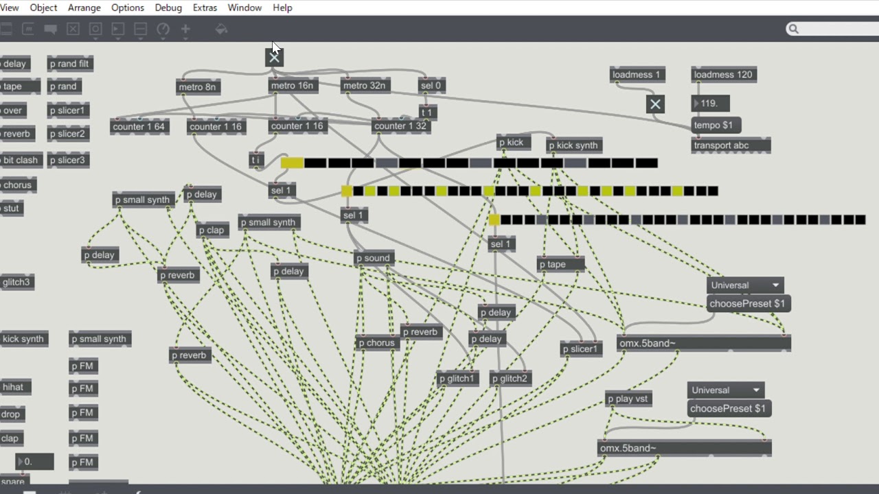 block  patch  kick  -maxmsp