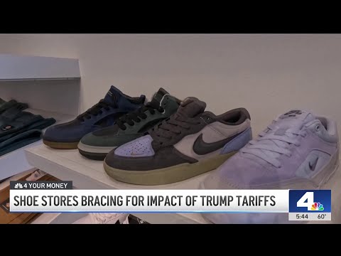 Shoe stores bracing for impact of Trump tariffs