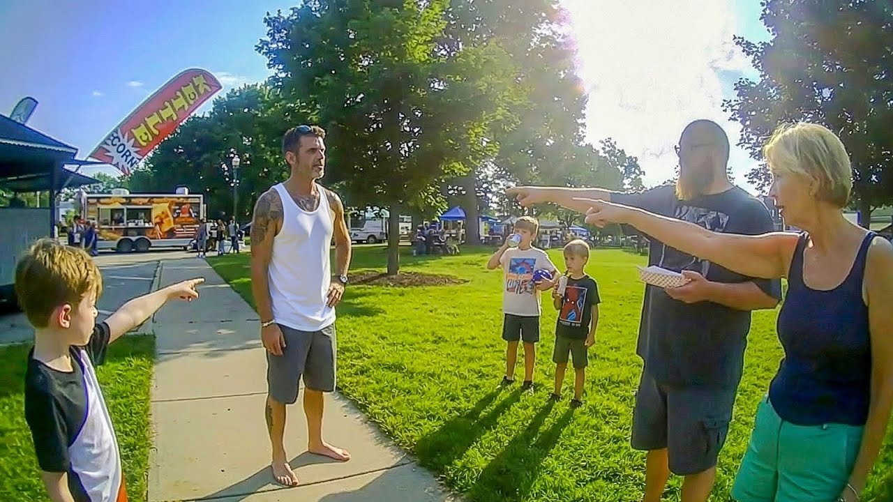 Predator Caught Hunting Kids at a Family Event