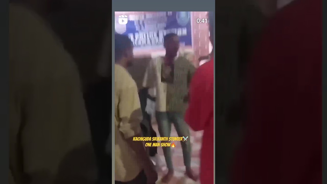 Srikanth stunter bhai in police station 😈😈👊🏼