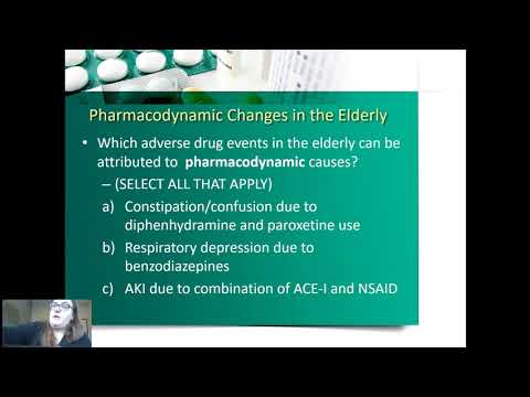 PK/PD Changes in the Elderly