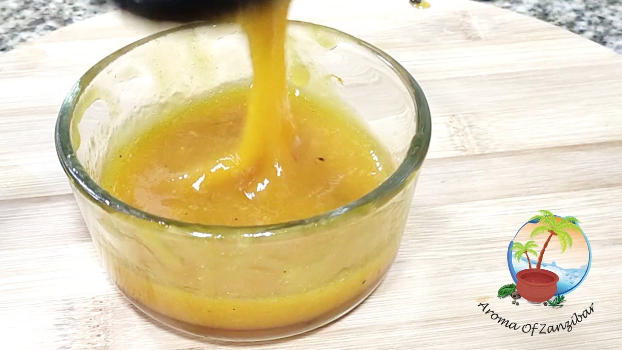 HOW TO MAKE THICK PASSION FRUIT PULP