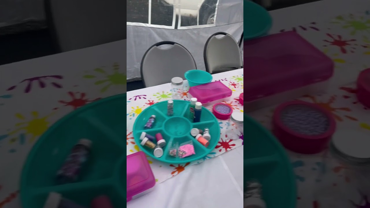 #Slime #party #inaction #bouncyhouse #indooractivity