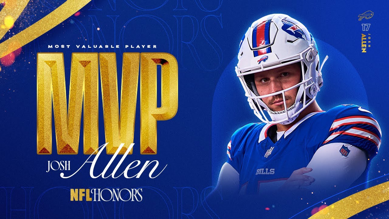 Presenting the 2024 NFL MVP: Josh Allen | Buffalo Bills