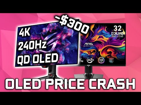 Finally - 4K OLED Monitor Price Crash