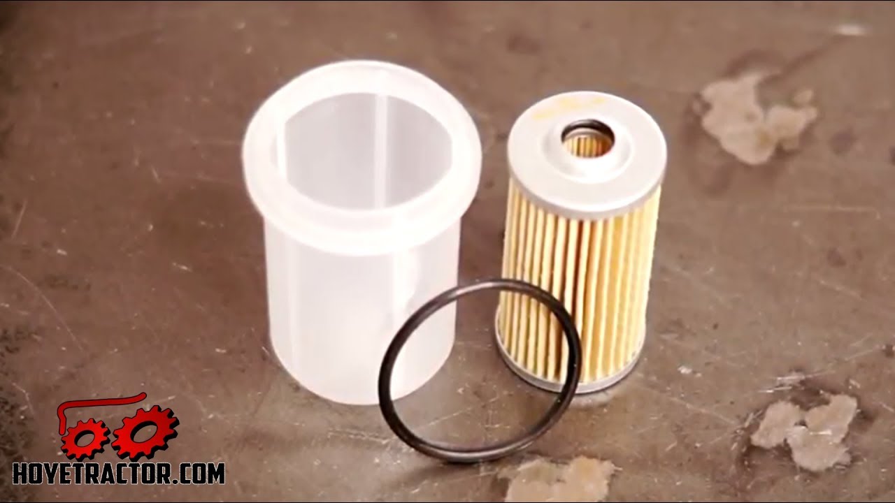 Yanmar Tractor Fuel Filter Replacement & Bleeding