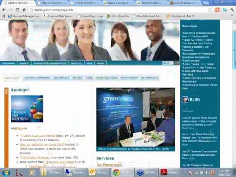 GreenTraderTax Webinar: Form 8949 vs. 1099-B, Forex & Investment Management Update
