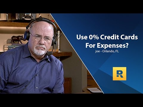Should I Use 0% APR Credit Cards For Expenses?