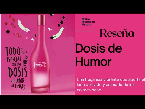 Dosis de Humor | Reseña | Lanzamiento | Natura Humor | Natura Perfumería
