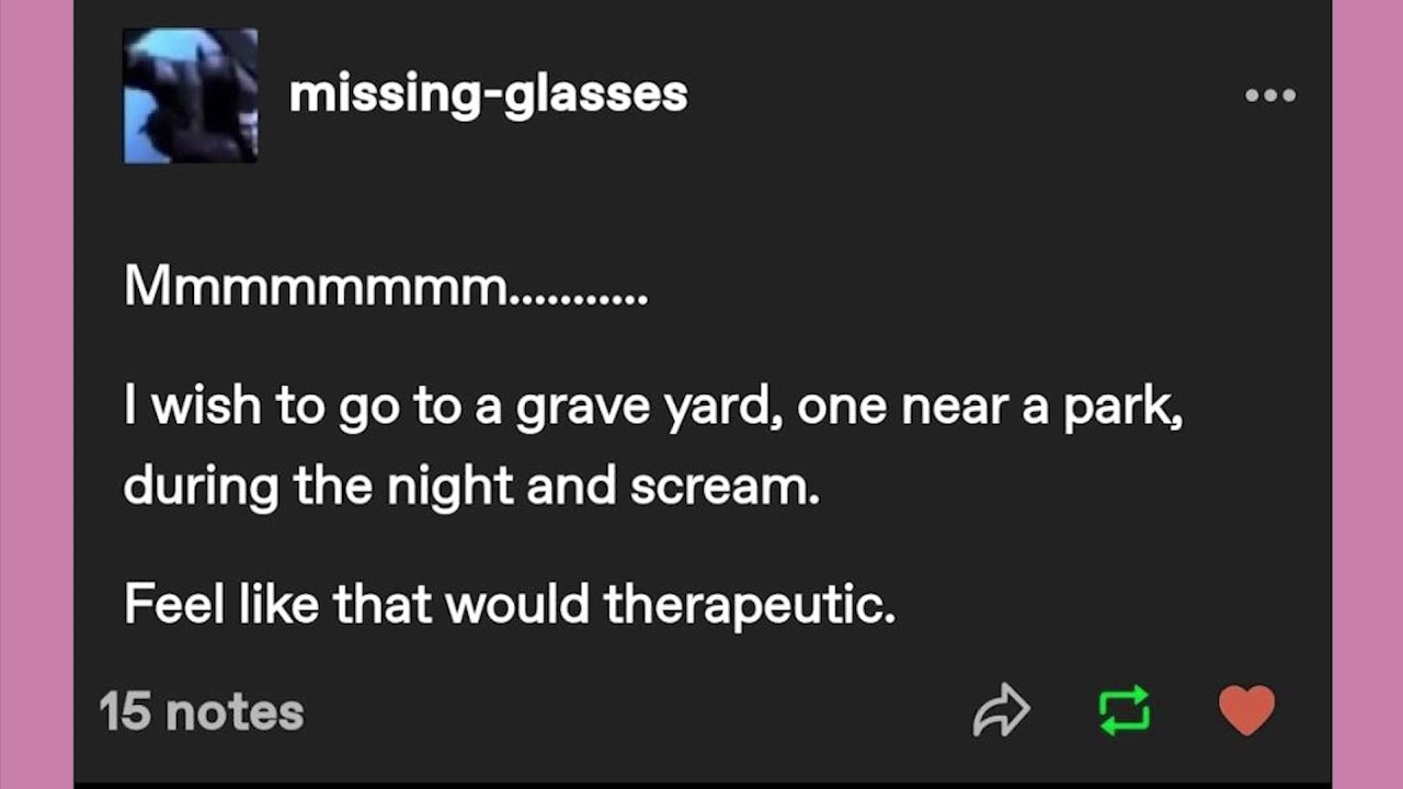 Spooky Self-care | Late Night Tumblr Posts
