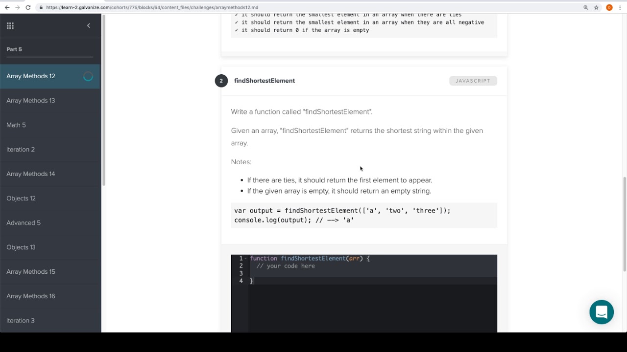 Module 1 - Array Methods12