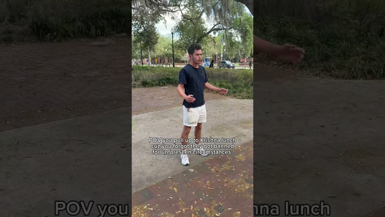 UF students be like  #uf #gators #krishnalunch