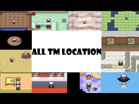 All TM Location in Pokemon Emerald