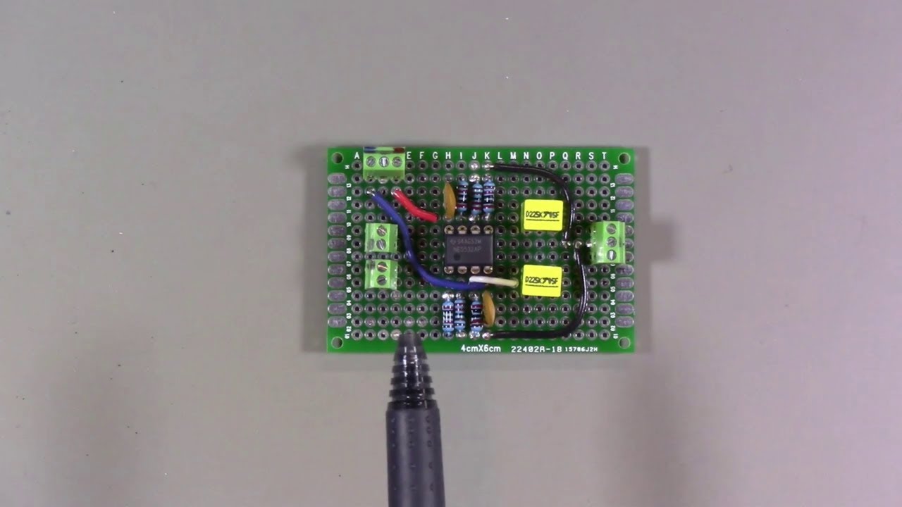 DIY audio amplifier, Episode 03: Preamp & finale