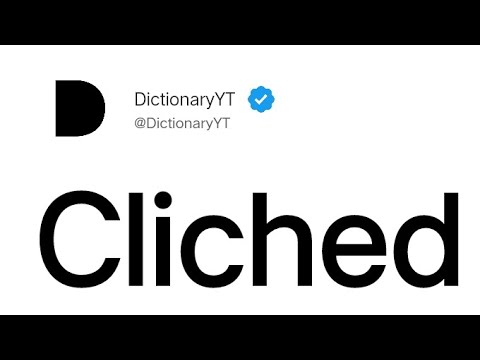 Cliched Meaning in English
