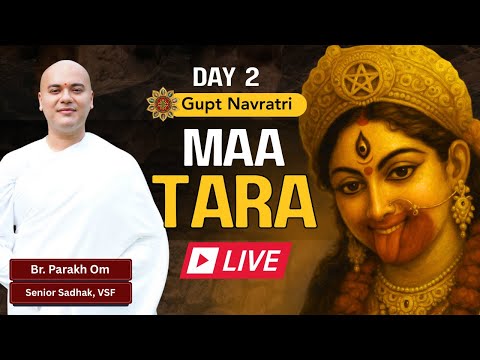 🔴 LIVE: Day 2 – Gupt Navratri: Worship of Maa Tara with Brahmachari Parakh Om