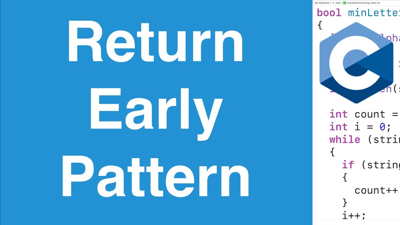 Return Early Pattern | C Programming Example