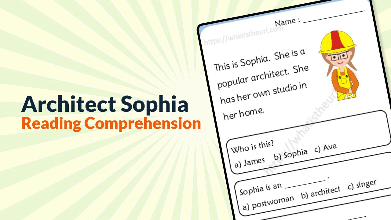 Sophia, Oliver, Lucas and Emma - Reading comprehension