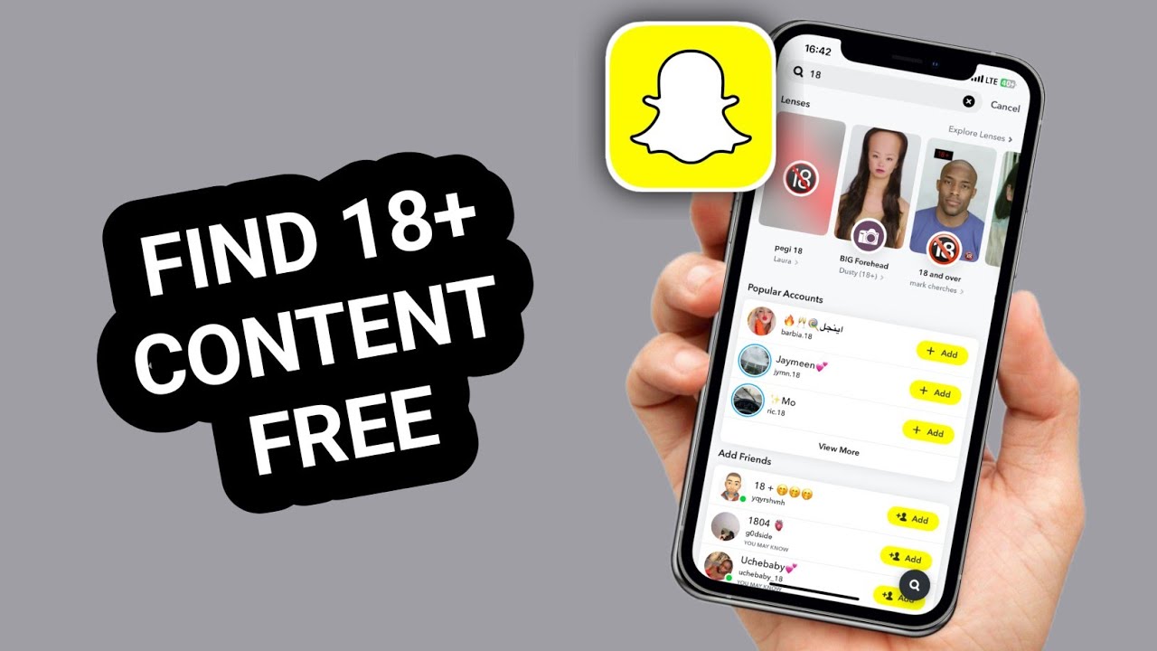 How to Find 18+ Content on Snapchat (What You Need to Know)