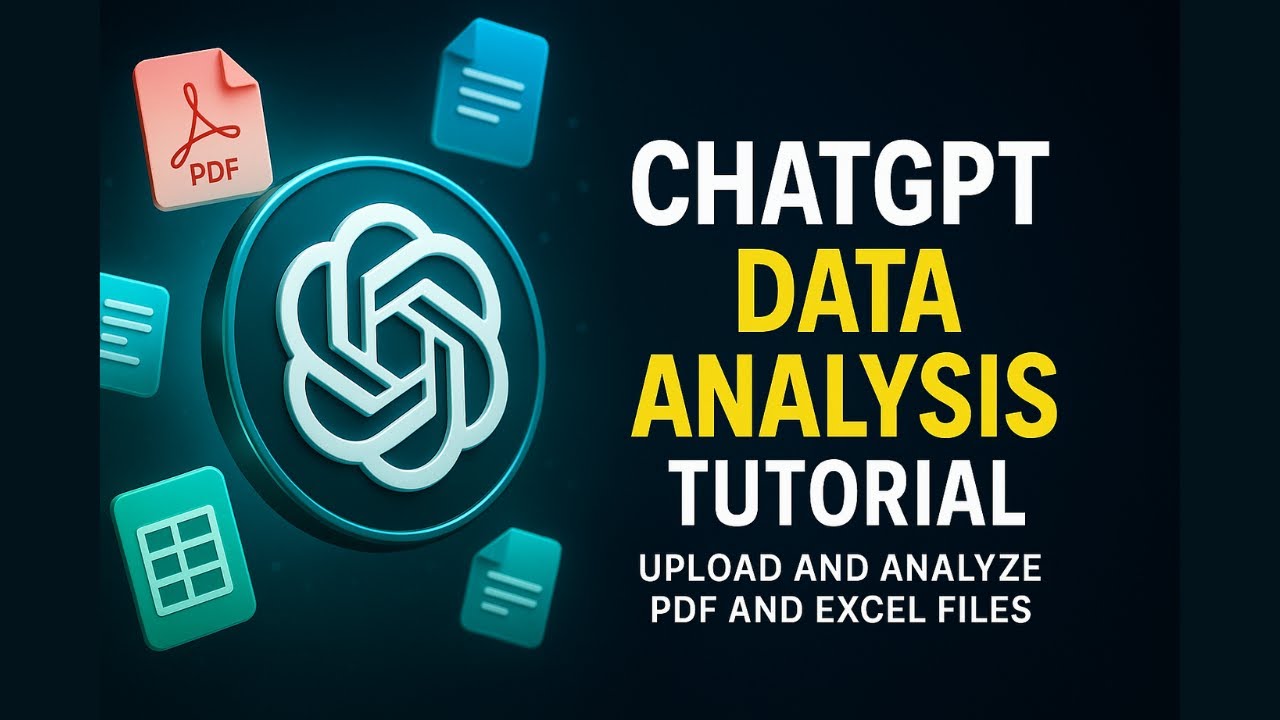 ChatGPT Data Analysis Tutorial: Upload and Analyze PDF and Excel Files #chatgpt 