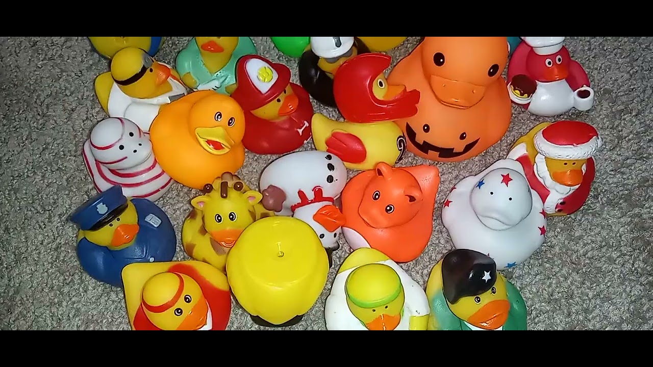 HUGE RUBBER DUCKS COLLECTION!!!!