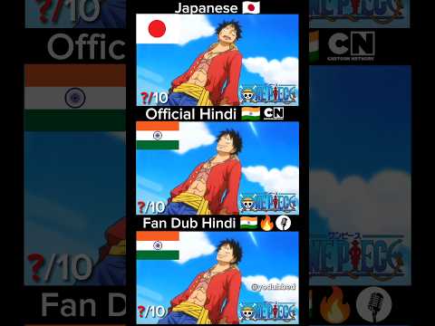 One Piece in Hindi Dubbed Cartoon Network Review Dub #anime #onepiece