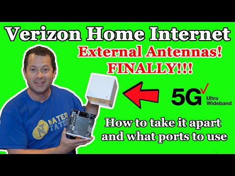 ✅ Disassembled! Verizon 5G Home Internet New Cube Gateway - External Antenna - ARC-XCI55AX