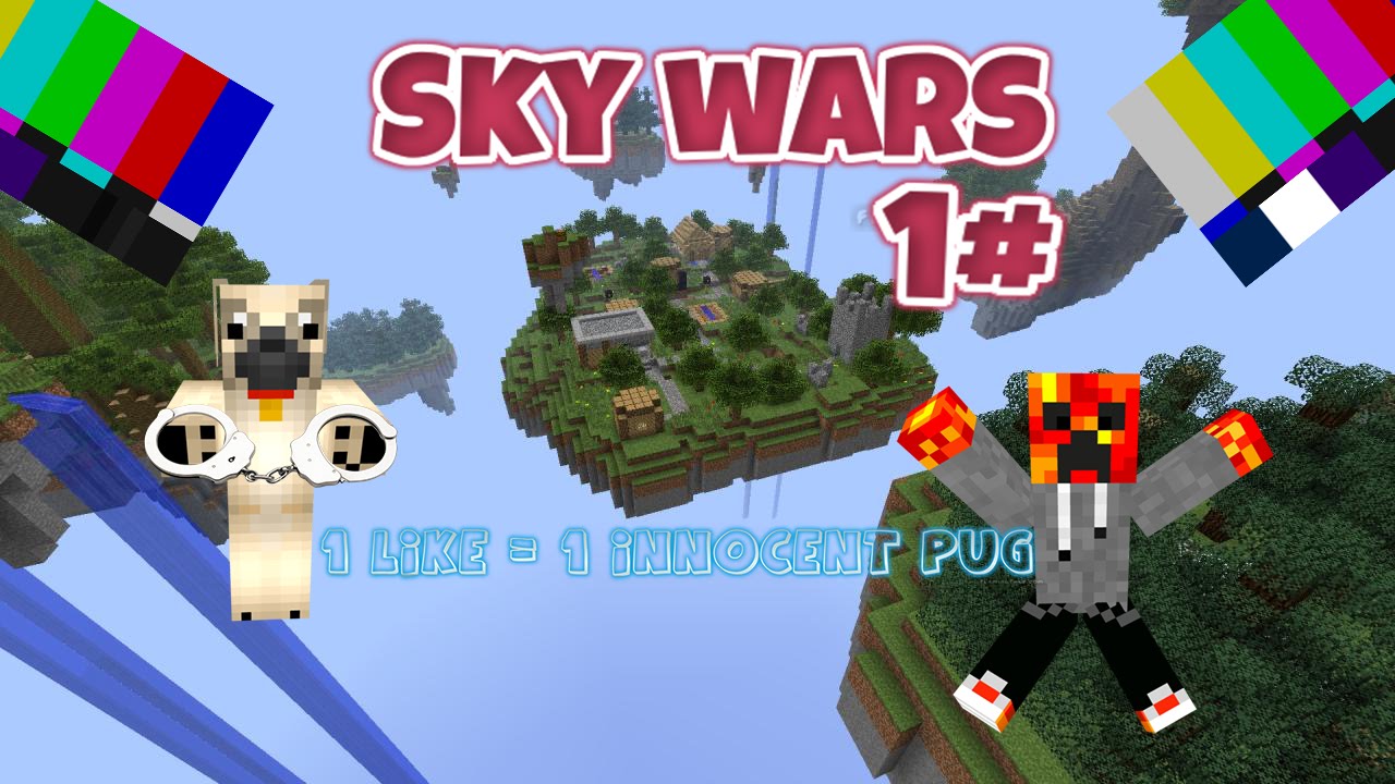 Minecraft SKYWARS (Epic Minigame) w/Caleb and Innocent #1 JAILED INNOCENT!?!?!