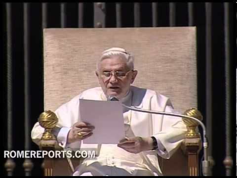 Why did the Pope chose the name Benedict?