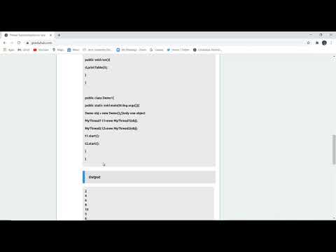 Thread Synchronization in Java