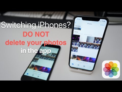 Switching iPhones?  Don't delete photos on the old iPhone yet