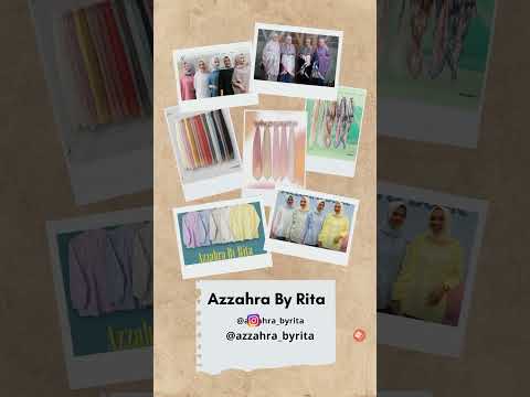 Label Brand Azzahra Bahan terbaik label (Hangtag AP | Plastik Ziplock & OPP tebal) #azzahrabyrita