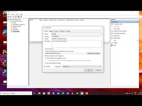 Advanced Task Scheduler Windows 10