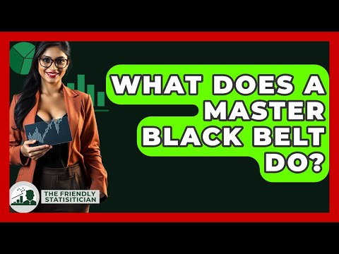 What Does A Master Black Belt Do? - The Friendly Statistician
