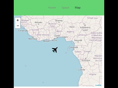 How to create a map in React functional component using leaflet library?