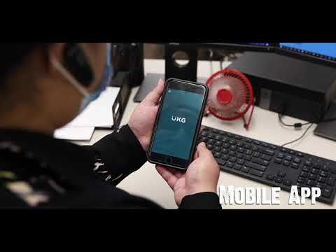 How to clock in and out in UKG