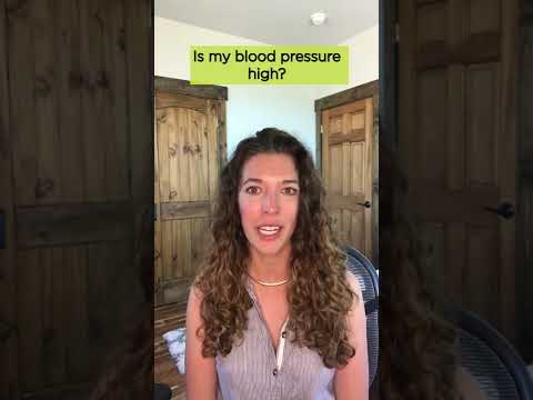 Is my blood pressure high?