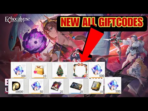 Echocalypse Scarlet Covenant & New 5 Giftcodes December | All 5 Codes Echocalypse Scarlet Covenant