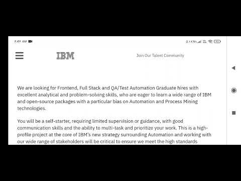 IBM Hiring For Software Developer Apply now #ibm #jobs #jobupdates #jobnotification #jobsearch #job