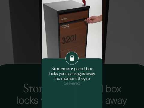 Stolen Packages? Not with Stonemore's Anti-Theft Mailbox