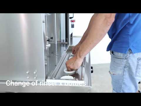 IC Filling Systems — Semi-Automatic Rinser/Filler/Seamer/Capper