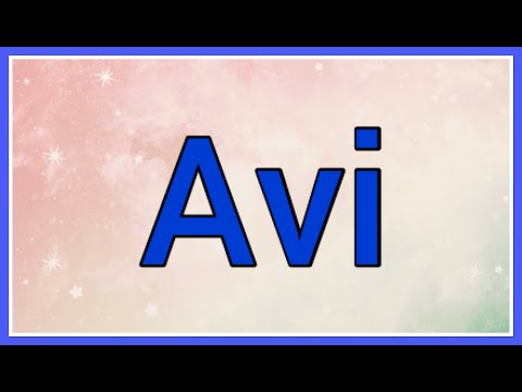 Avi | Name Origin Meaning Variations