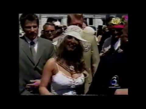 Jessica Simpson, Nick Lachey & Alice Cooper - Wave 3 News - Kentucky Derby '03