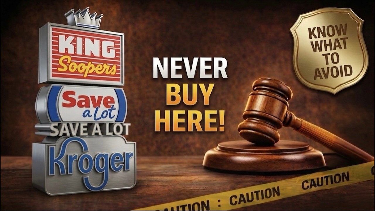 10 GROCERY Stores You Should NEVER Buy At! |  The WORST ONES!