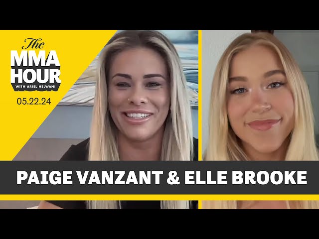 Elle Brooke says it was "rude" of Paige VanZant to avoid social media ...
