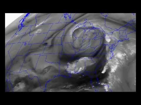 Strange Weather Radar Maps over North America!