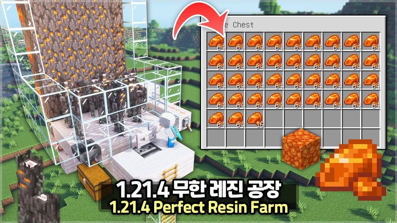 ⛏️ Minecraft :: 💡 How to build the Perfect Resin Farm 1.21.4 (Java ...